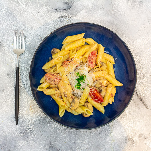 Pasta alla Cubana - Leckere Koch & Grill Rezepte